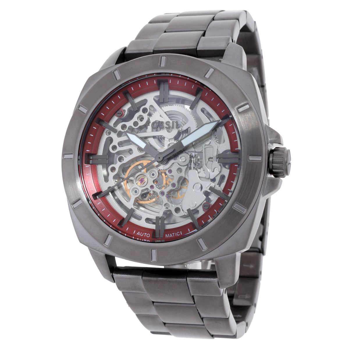 Fossil Privateer Automatic Skeleton Dial Men's Watch BQ2898 ...