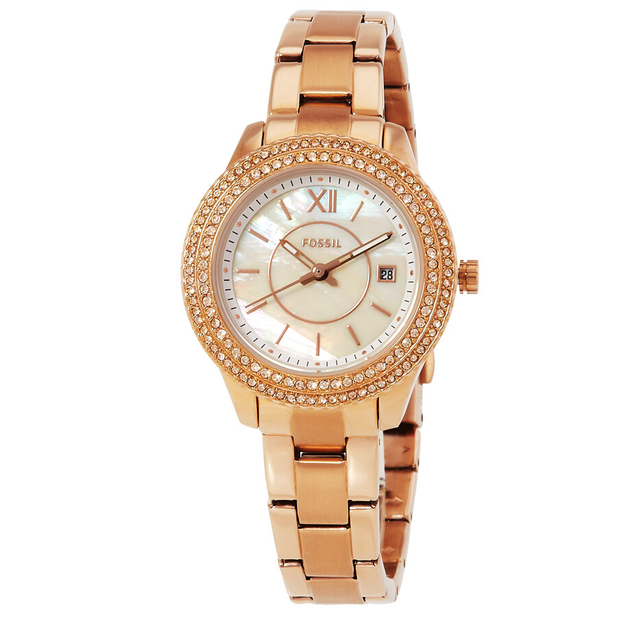 Mua Stella Quartz Crystal White Mother of Pearl Dial Ladies Watch ES5136 chính hãng 2024 | Fado