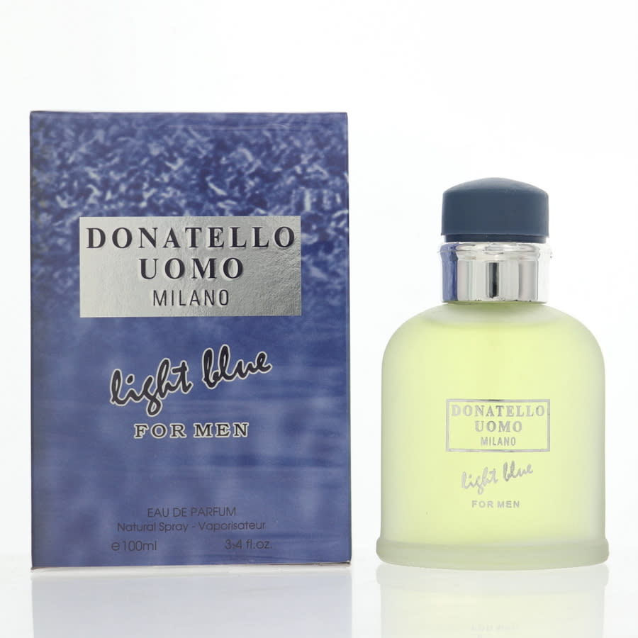 Fragrance Couture Men's Donatello Uomo Milano Light Blue EDT Spray 3.4 ...
