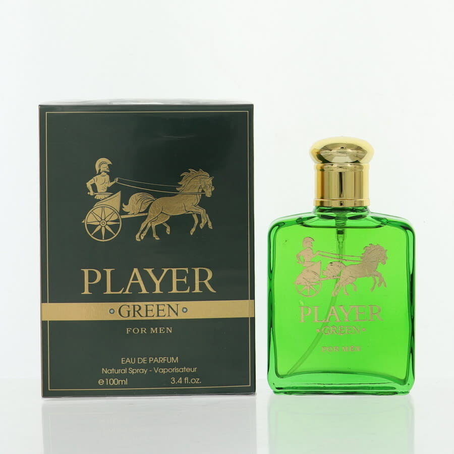 Fragrance Couture Men's Player Green EDT Spray 3.4 oz Fragrances ...