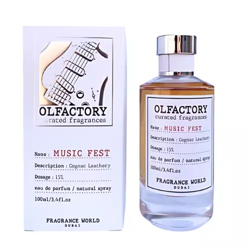 Fragrance World Men's Olfactory Music Fest EDP Spray 3.4 oz Fragrances ...
