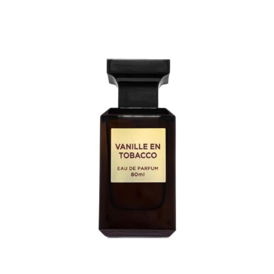 Fragrance World Unisex Vanille En Tobacco EDP Spray 2.71 oz (Tester ...