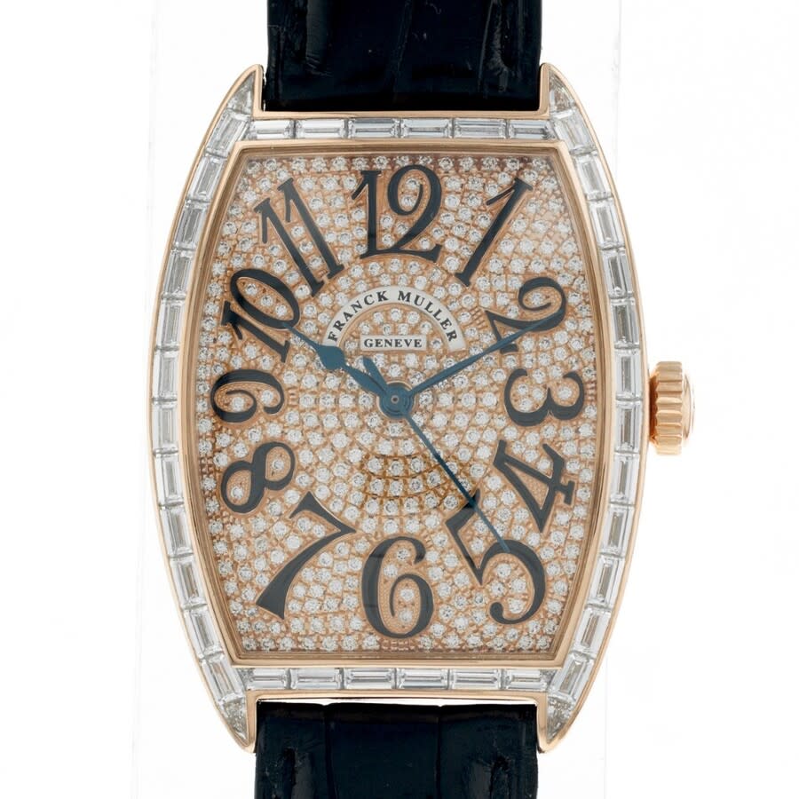 Franck Muller Cintree Curvex Automatic Diamond Men's Watch 2852 SC D ...