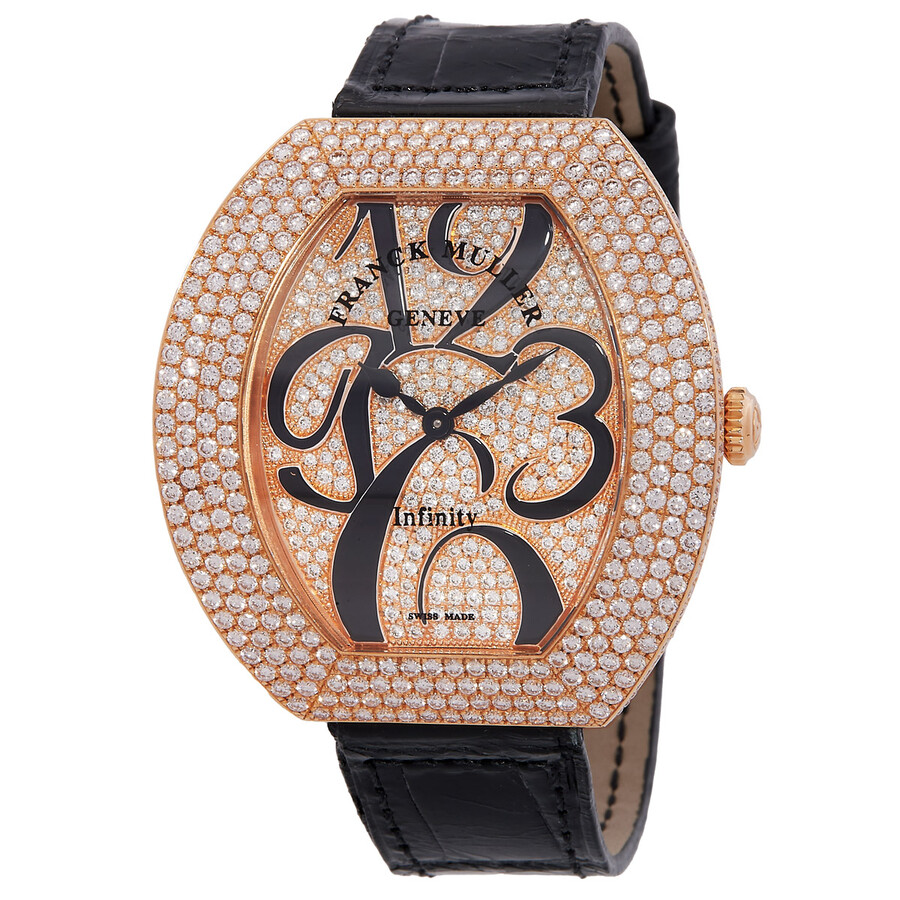 Franck Muller Infinity Quartz Diamond Ladies Watch 3540 QZ A D4 CD 5N ...