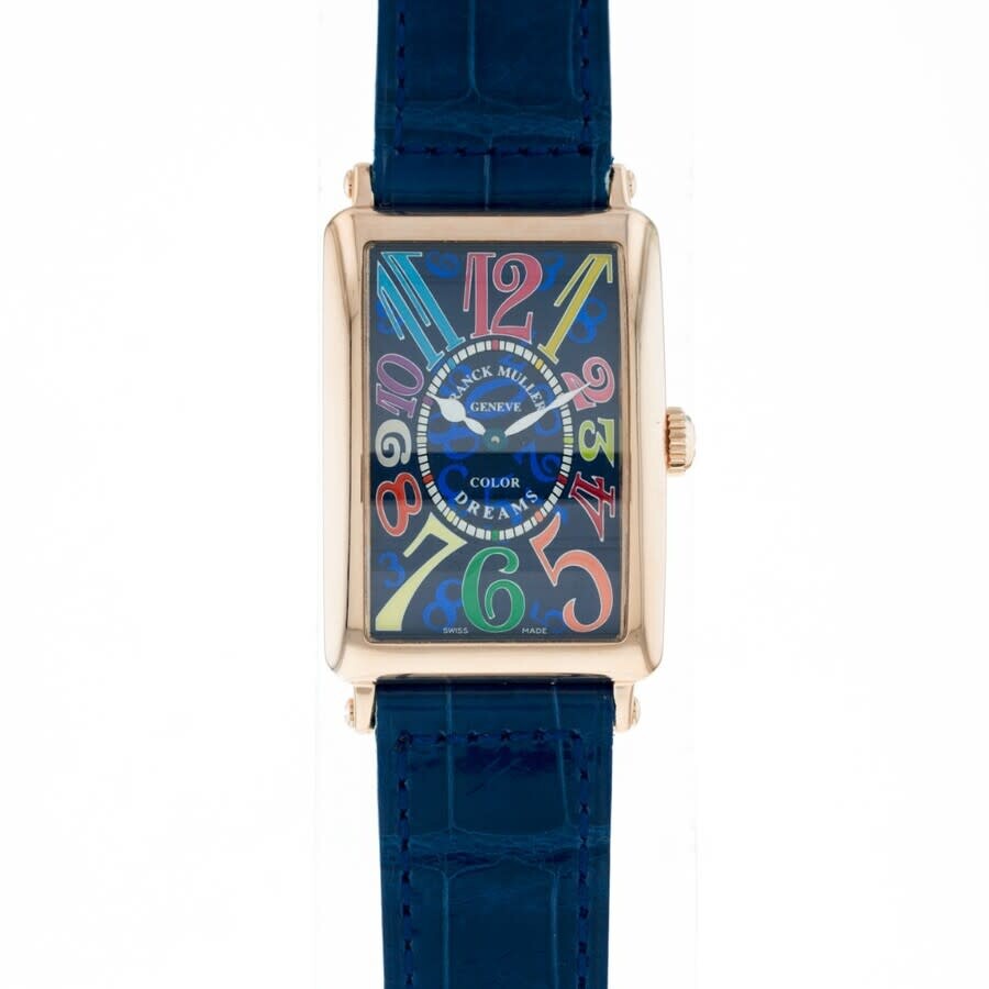 Franck Muller Long Island Color Dreams Automatic Blue Dial Ladies Watch ...