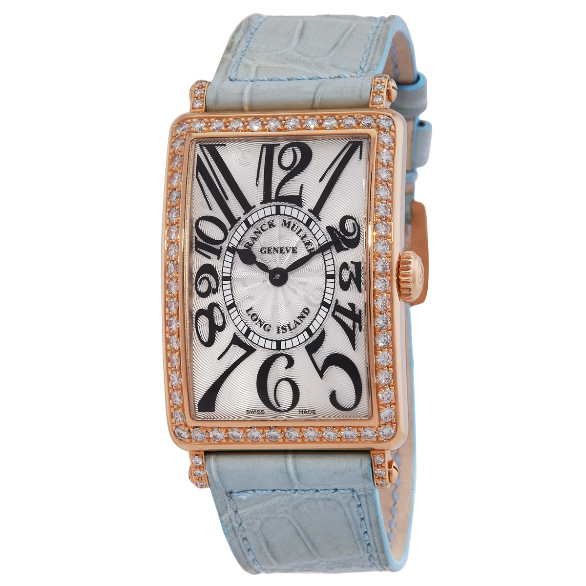 Franck Muller Long Island Quartz Diamond White Dial Unisex Watch 952 QZ ...