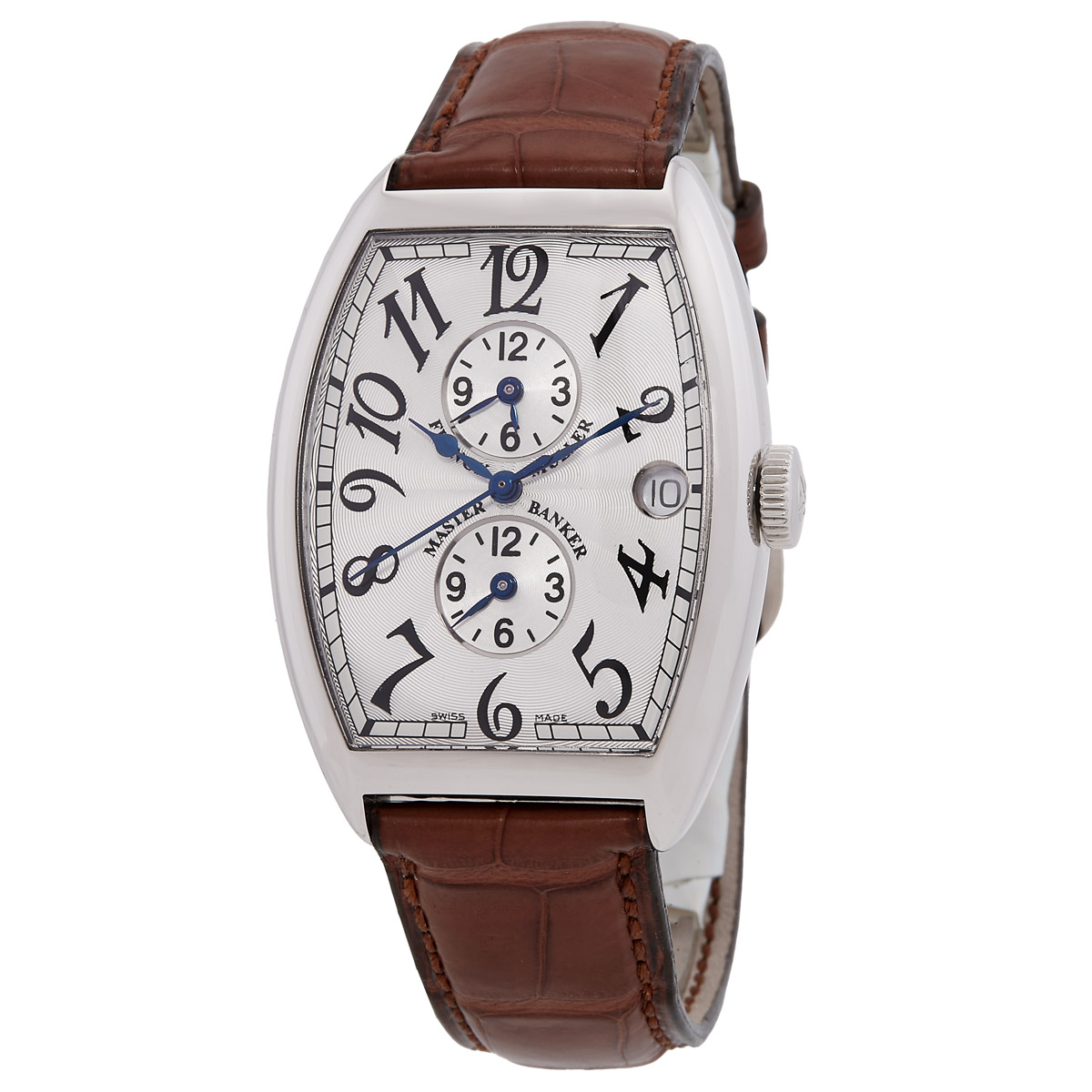 Franck Muller Master Banker Automatic Silver Dial Watch 6850 MB AC ...