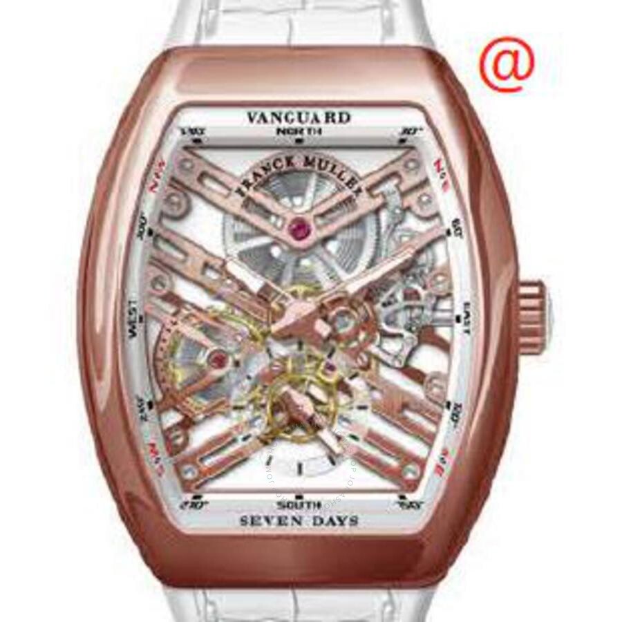 Franck Muller Seven Days Hand Wind Men's Watch V41S6SQT5NBC(BLCNRRGE ...