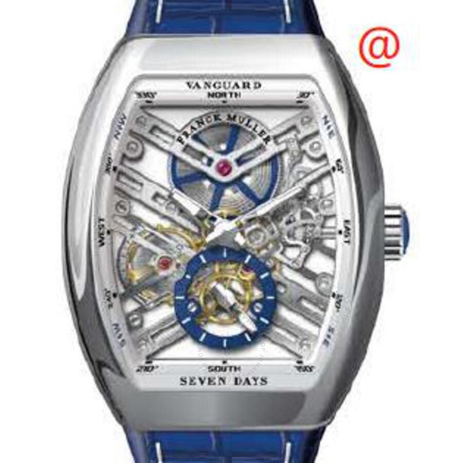 Franck Muller Seven Days Hand Wind Men's Watch V41S6SQTACBU(BLCNRBL ...