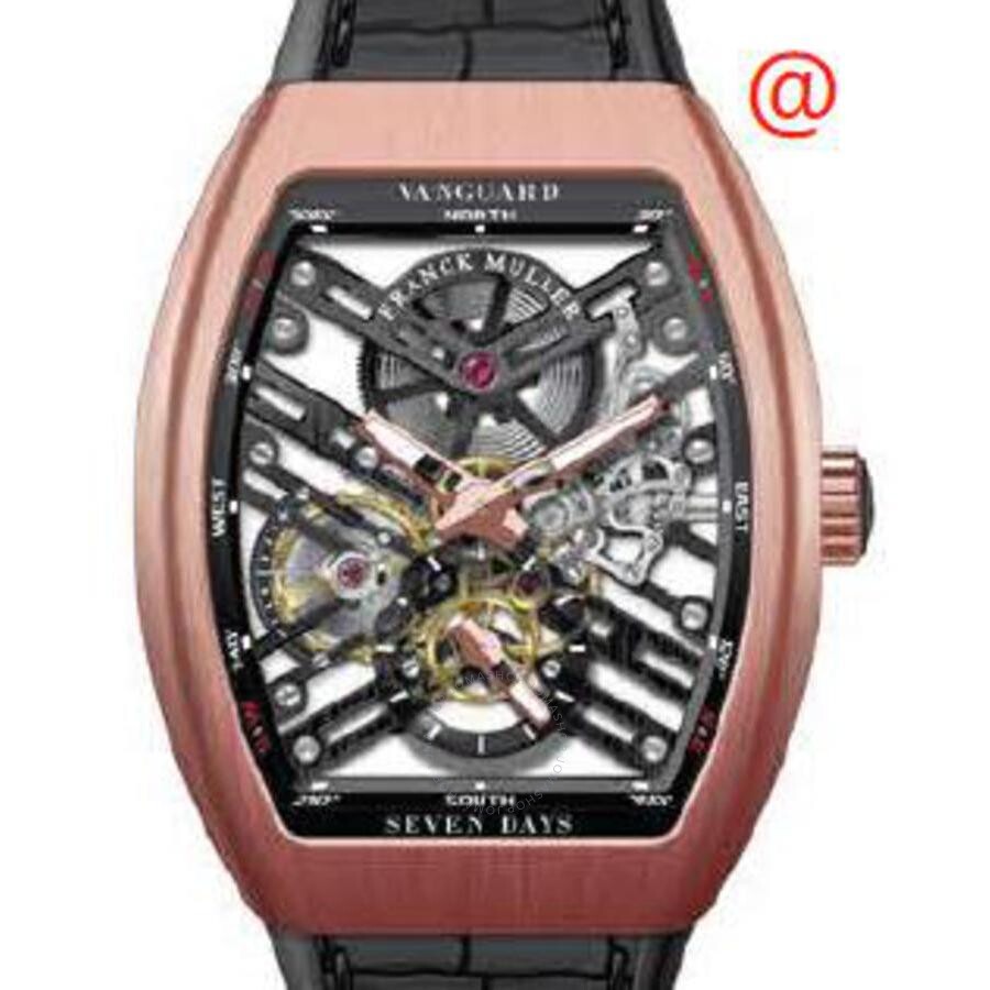 Franck Muller Seven Days Hand Wind Men's Watch V41S6SQTMVTNR5NBRNR ...