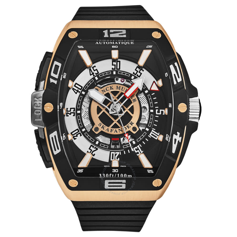 Franck Muller SkaFander Automatic Black Dial Men's Watch ...