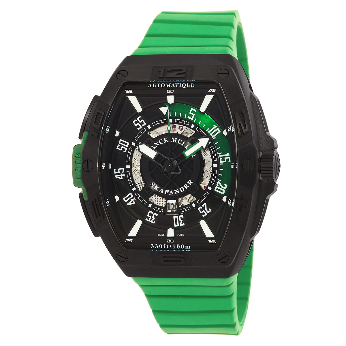 Franck Muller Skafander Automatic Black Dial Men's Watch ...