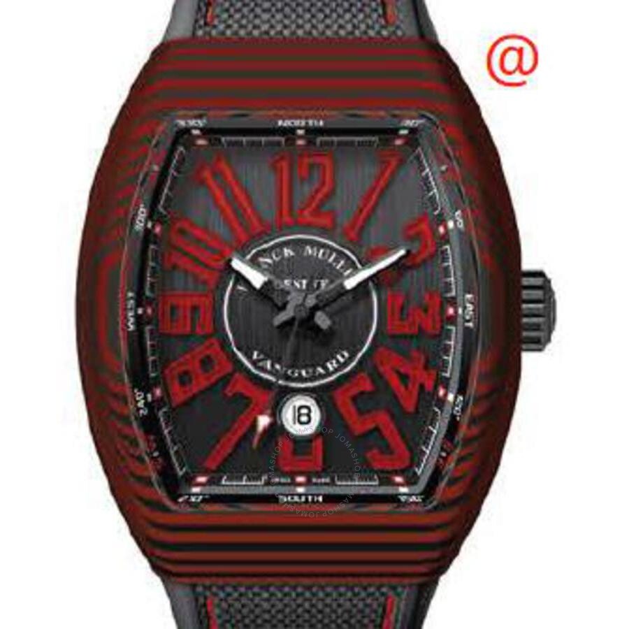 Franck Muller Vanguard Automatic Black Dial Men's Watch V45SCDTCARRGNR ...