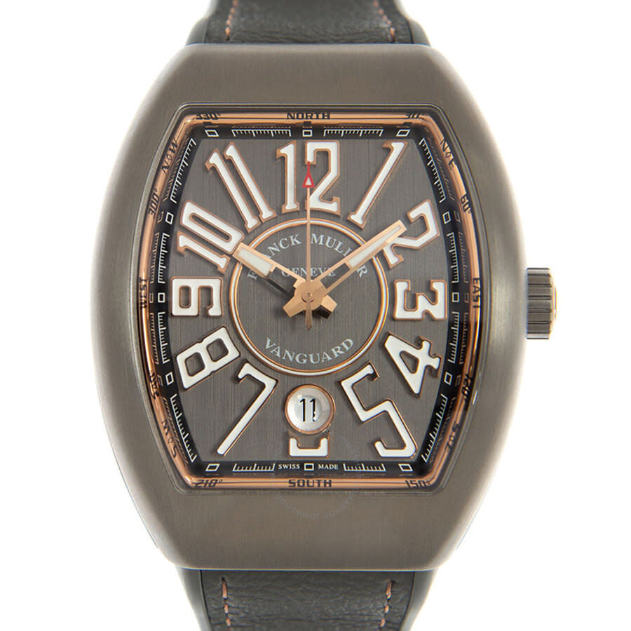 Franck Muller Vanguard Automatic Grey Dial Men's Watch V41SCDTTTBR(5N ...