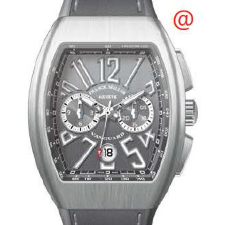 Franck Muller Vanguard Classical Chronograph Automatic Grey Dial Men's ...