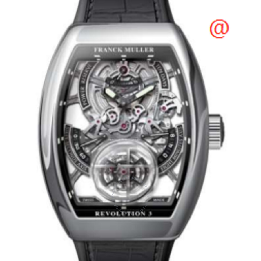 Franck Muller Vanguard Revolution 3 Hand Wind Men's Watch ...