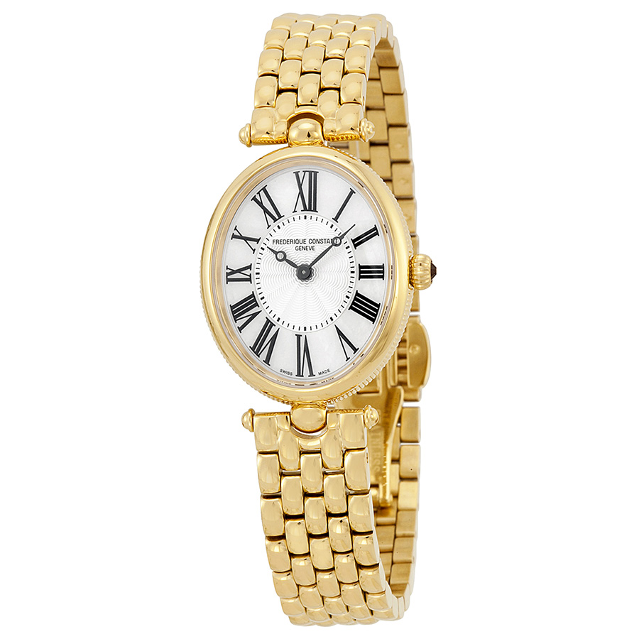 Frederique Constant Art Deco White Dial Ladies Watch FC-200MPW2V5B ...