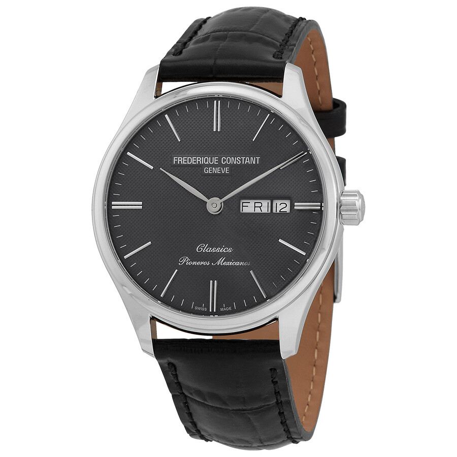 Frederique Constant Classics Quartz Grey Dial Men's Watch FC-225GTMX5B6 ...