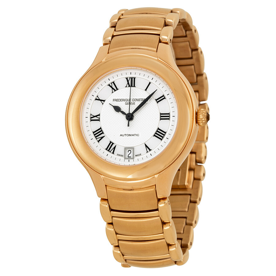 Frederique Constant Delight Silver Dial Automatic Watch FC-303M4ER4B ...