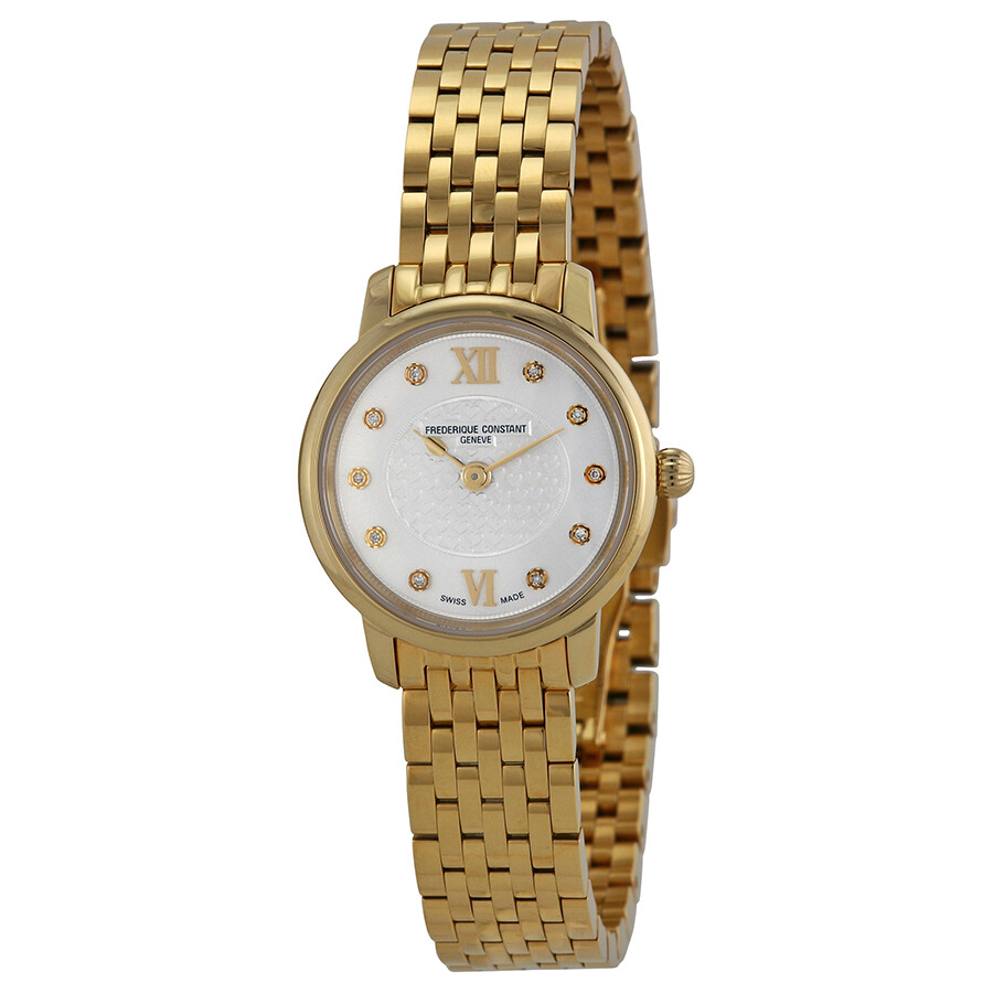 Frederique Constant Yellow Gold-plated Ladies Watch 200WHDS5B ...