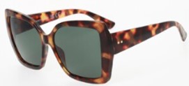 French Connection FC 23 145 EMB TRT Green Butterfly Ladies Sunglasses ...