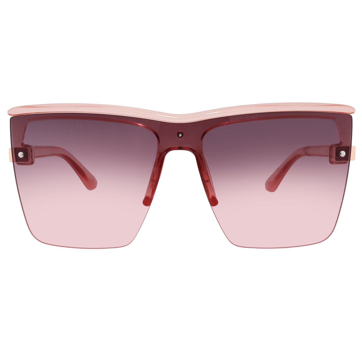 French Connection FC 24 65 RSE EMB Pink Cat Eye Ladies Sunglasses ...