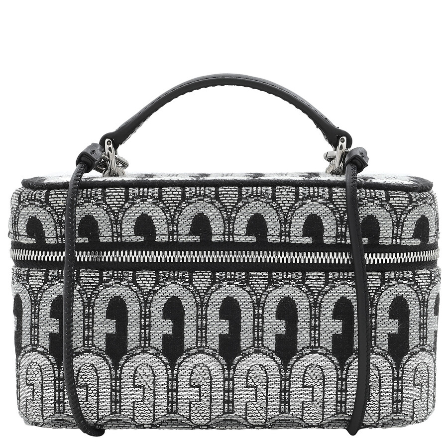 Furla Ladies Toni Grigio Opportunity Mini Arch Logo Vanity Crossbody ...
