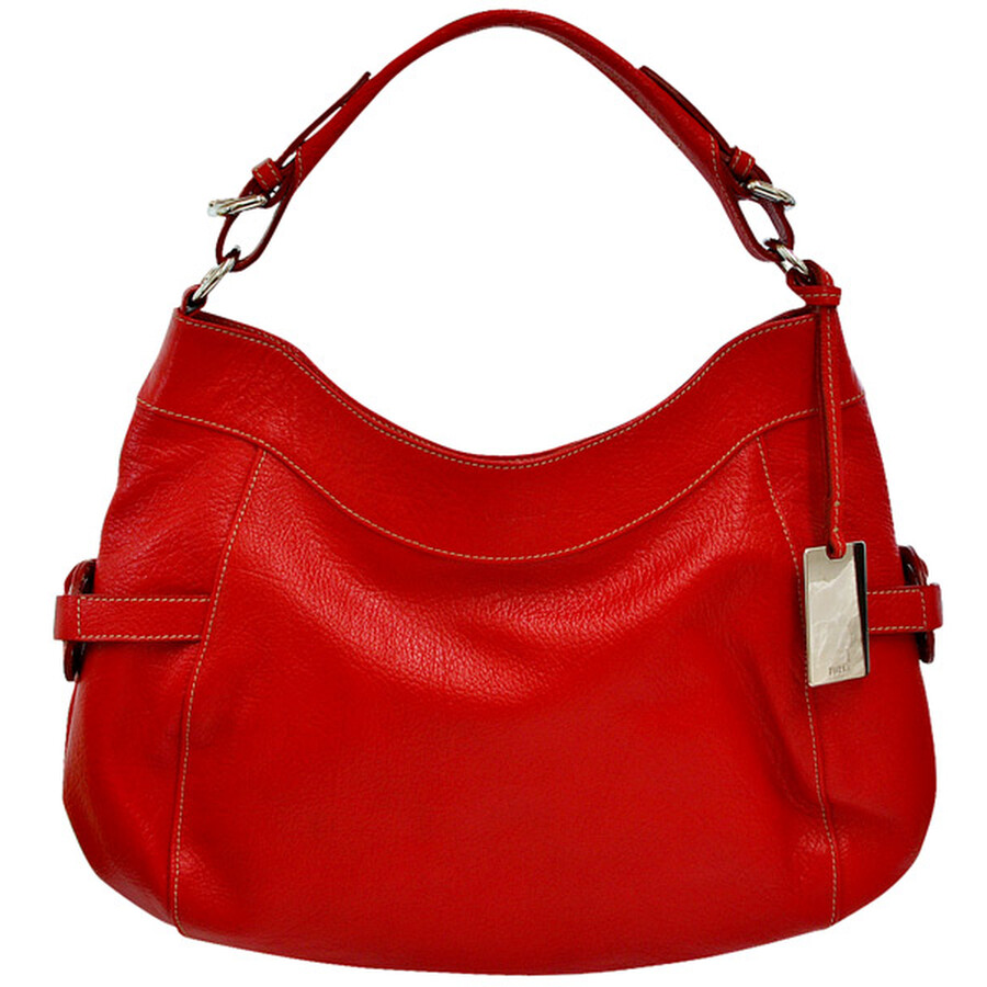 Furla Red Leather Afrodite Handbag 167842 - Handbags - Jomashop
