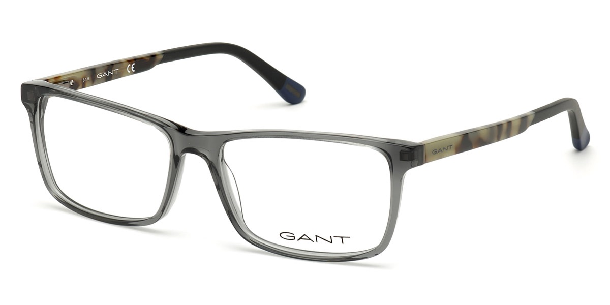 Gant Demo Rectangular Men's Eyeglasses GA3201 020 55 889214107008 ...