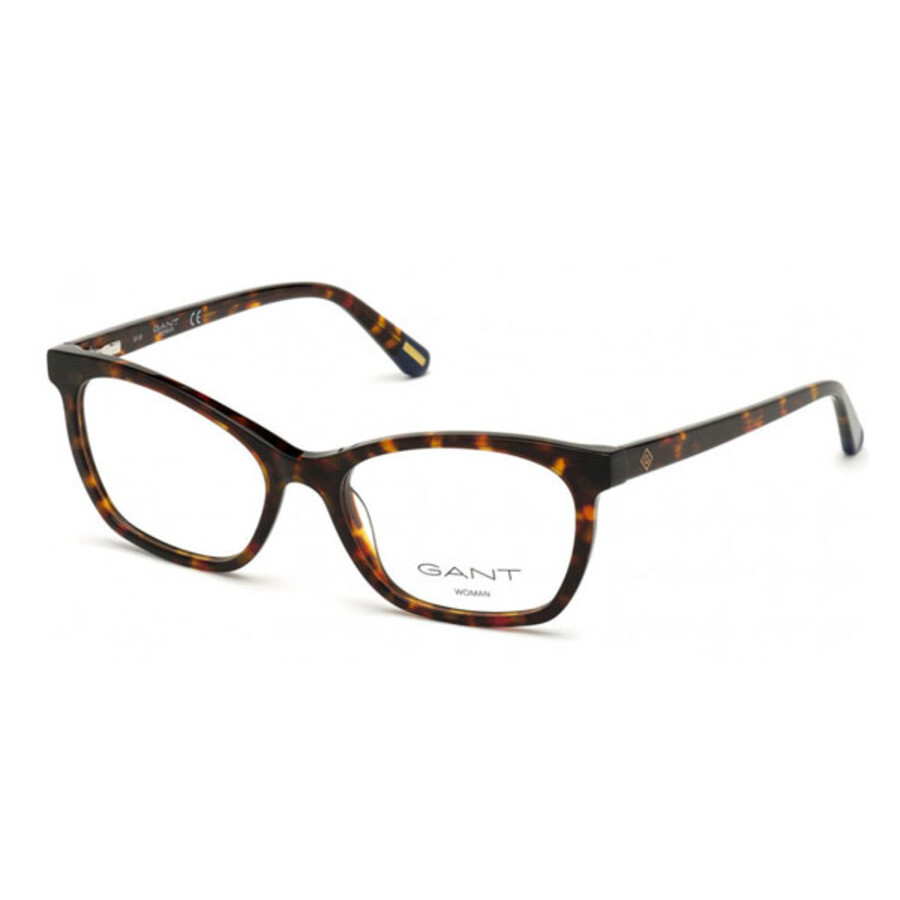 Gant Ladies Tortoise Rectangular Eyeglass Frames GA409505249 ...