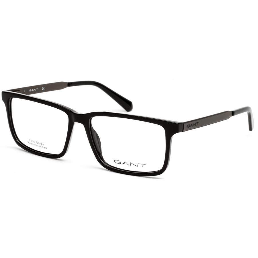 Gant Men's Black Square Eyeglass Frames GA321600157 889214183804 ...