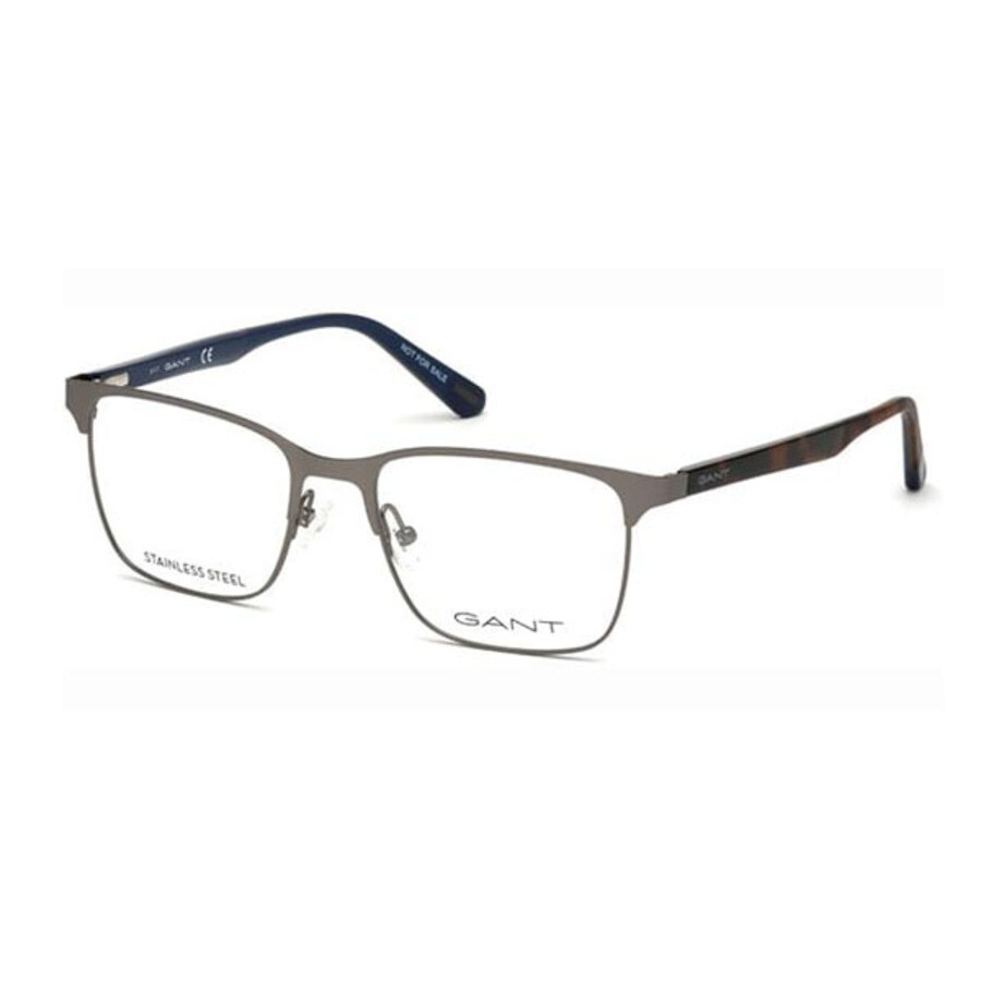 Gant Men's Gunmetal Square Eyeglass Frames GA315900956 664689927333 ...