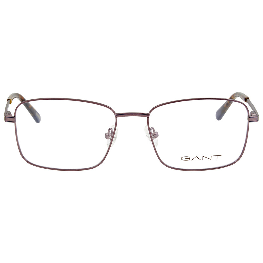 Gant Men's Gunmetal Square Eyeglass Frames GA317000956 664689974542 ...