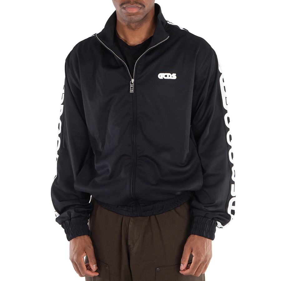 Gcds Chain Print Track Sweater, Size Small CC94M220001-02 - Clothing ...