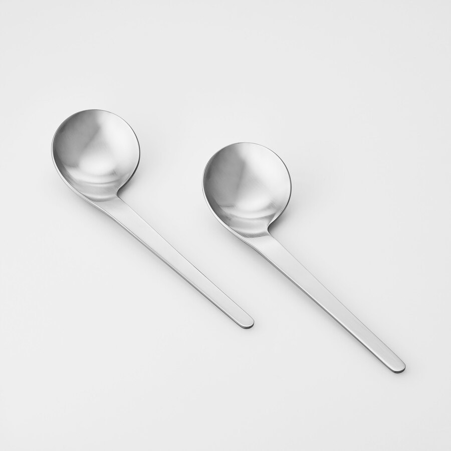Georg Jensen Arne Jacobsen Stainless Steel Breakfast Spoon Set 3355057 ...