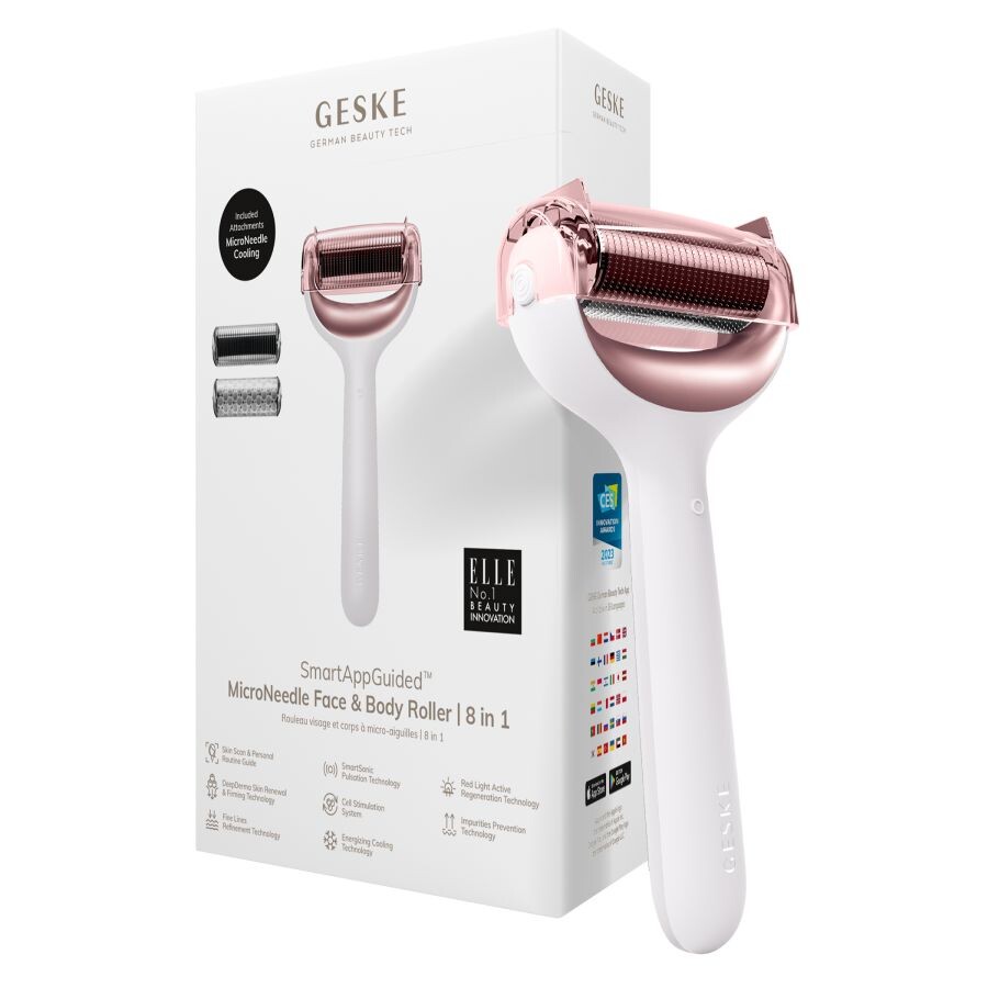 Geske MicroNeedle Face & Body Roller 8 In 1 4099702001992 - Skin Care ...