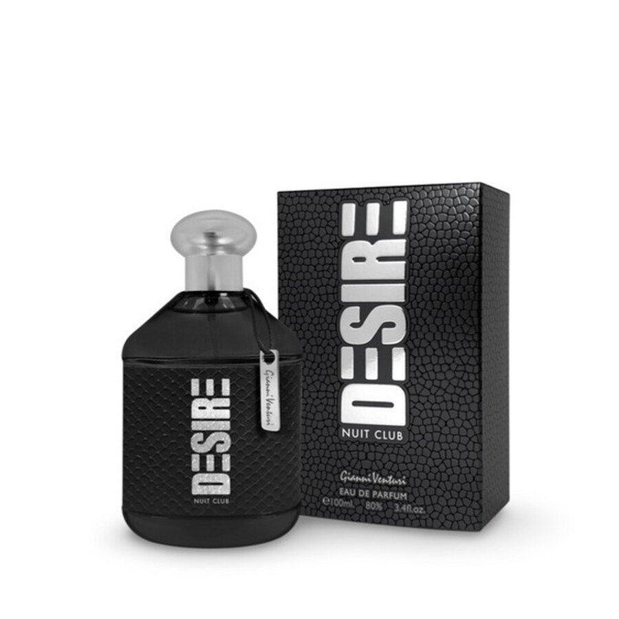 Gianni Venturi Men's Desire Nuit Club EDP Spray 3.4 oz Fragrances 1320212231276 - Fragrances ...
