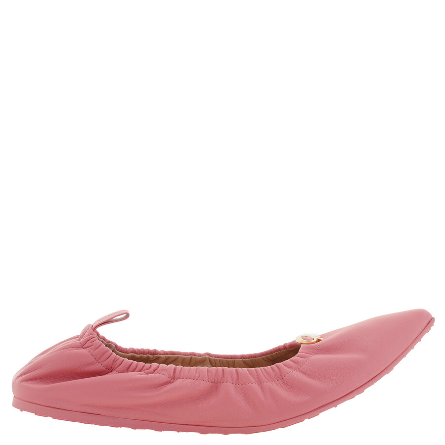 Gianvito Rossi Camellia Alina Ballerina Shoe, Brand Size 38 ( US Size 8 ) G22146.05GOM.NAP ...