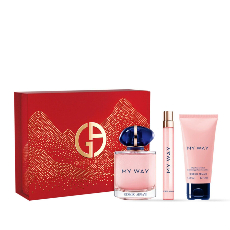 Giorgio Armani Ladies My Way Gift Set Fragrances 3614274336993 ...