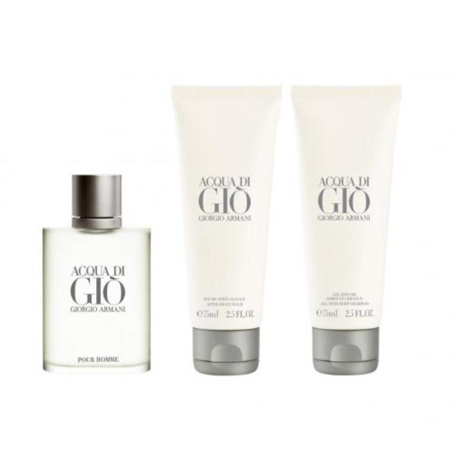 Giorgio Armani Men's Acqua Di Gio Gift Set Fragrances 3614271535504 ...