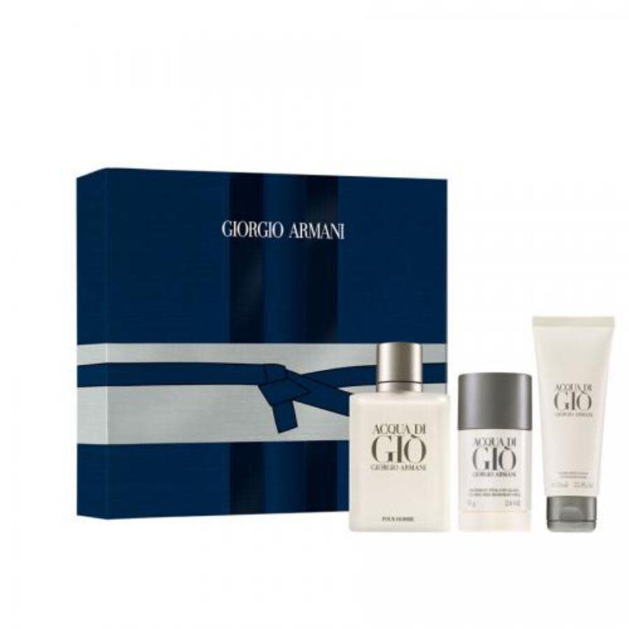 Giorgio Armani Men's Acqua Di Gio Gift Set Fragrances 3614273710060 ...