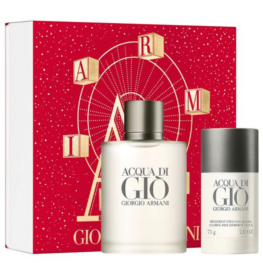 Giorgio Armani Men's Acqua Di Gio Gift Set Fragrances 3614273877558 ...