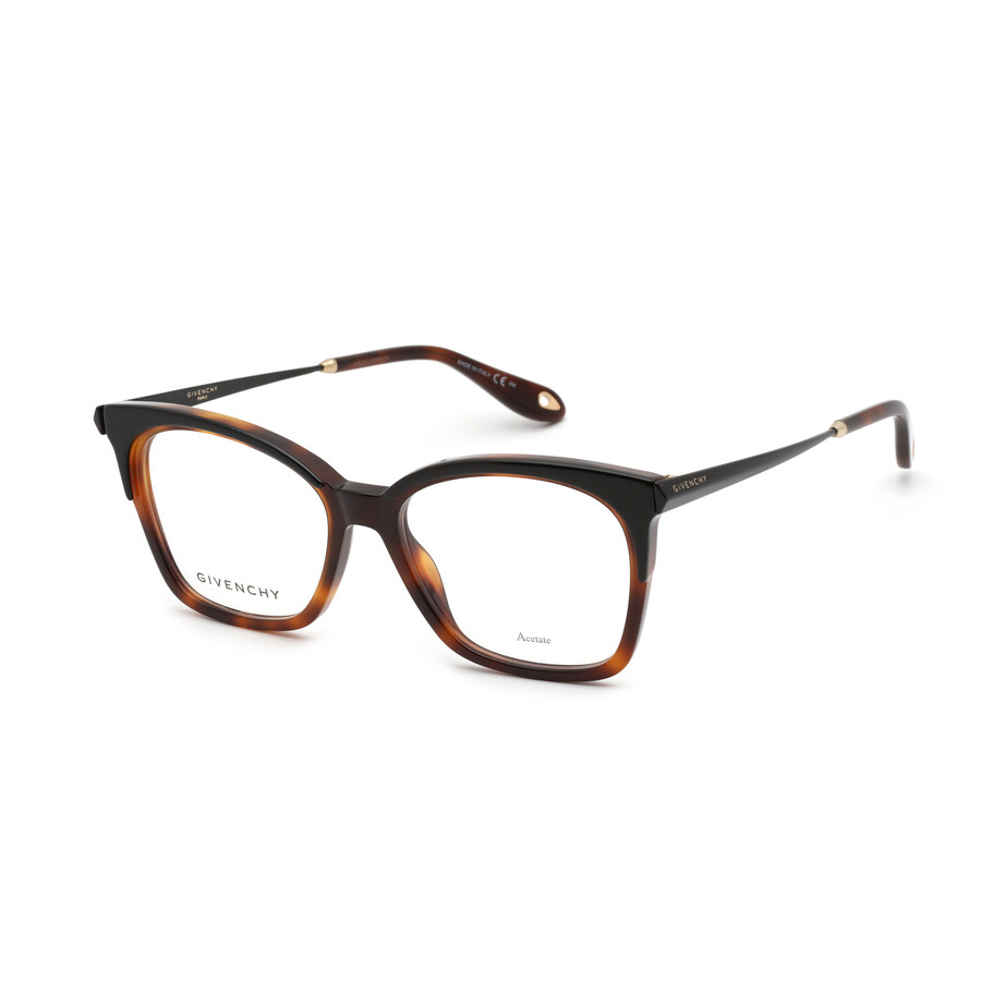 Givenchy Ladies Black Rectangular Eyeglass Frames Gv00620WR70051 ...