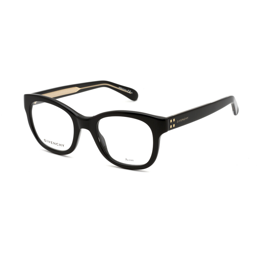 Givenchy Ladies Black Rectangular Eyeglass Frames Gv008908070049 ...