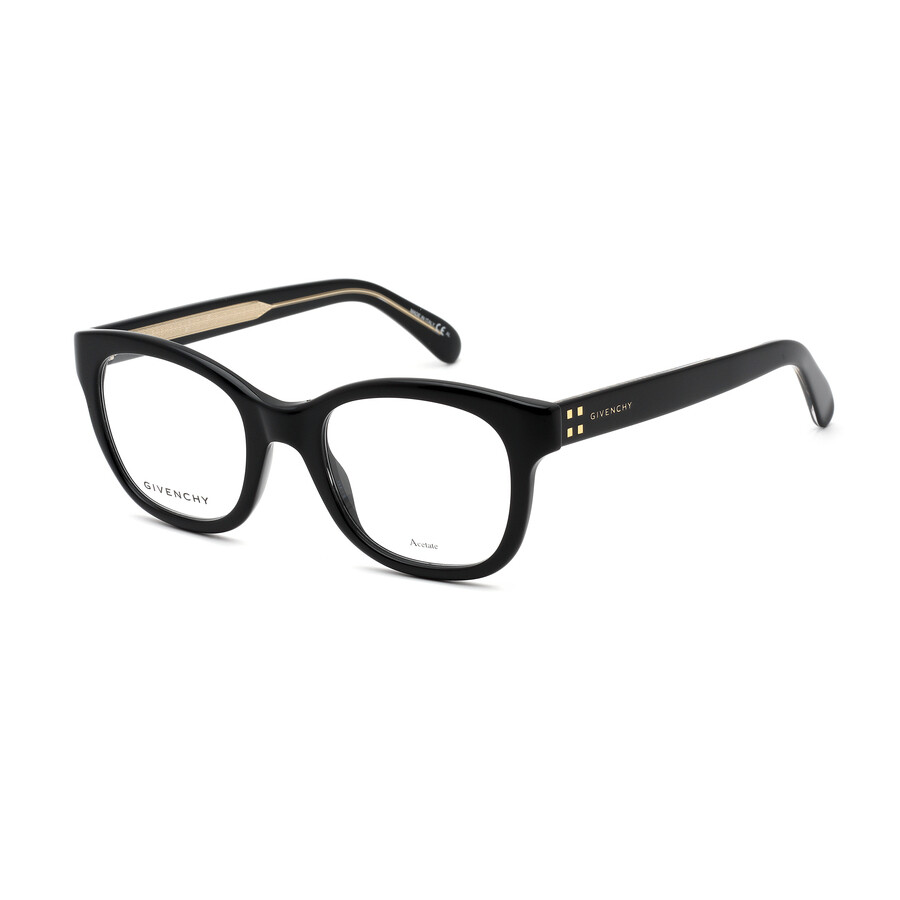 Givenchy Ladies Black Rectangular Eyeglass Frames Gv008908070051 ...