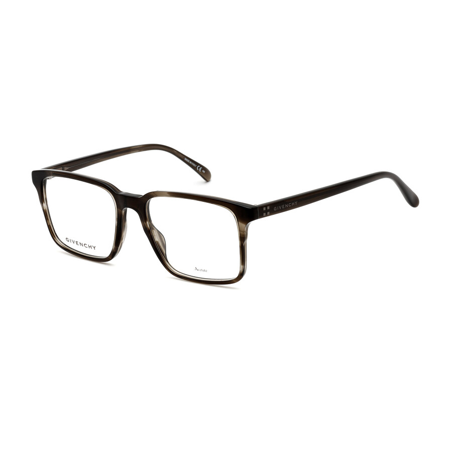 Givenchy Men's Grey Rectangular Eyeglass Frames GV010202W80055 ...