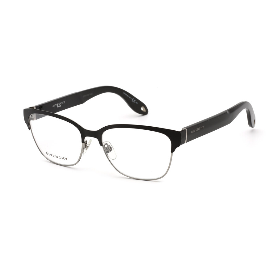 Givenchy Unisex Black Rectangular Eyeglass Frames Gv00040QV90054 ...