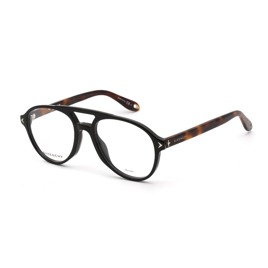 Givenchy Unisex Black Round Eyeglass Frames Gv006608070053 762753664310 ...