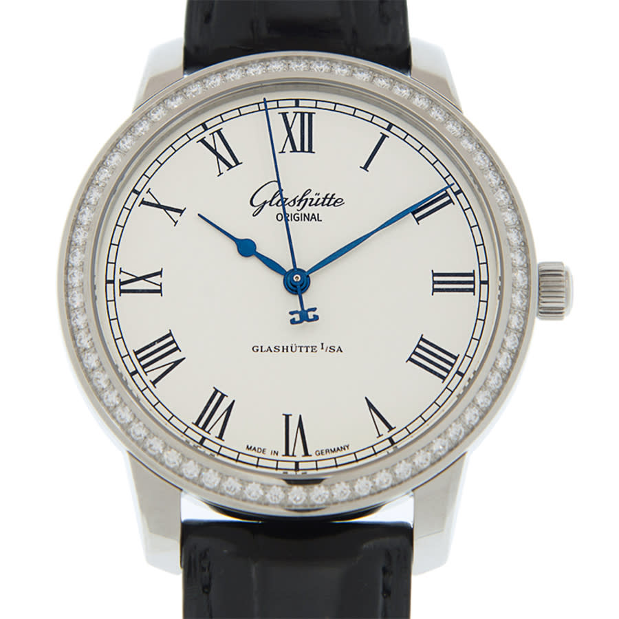 Glashutte Original Glashutte Senator Automatic Diamond White Dial Men's ...
