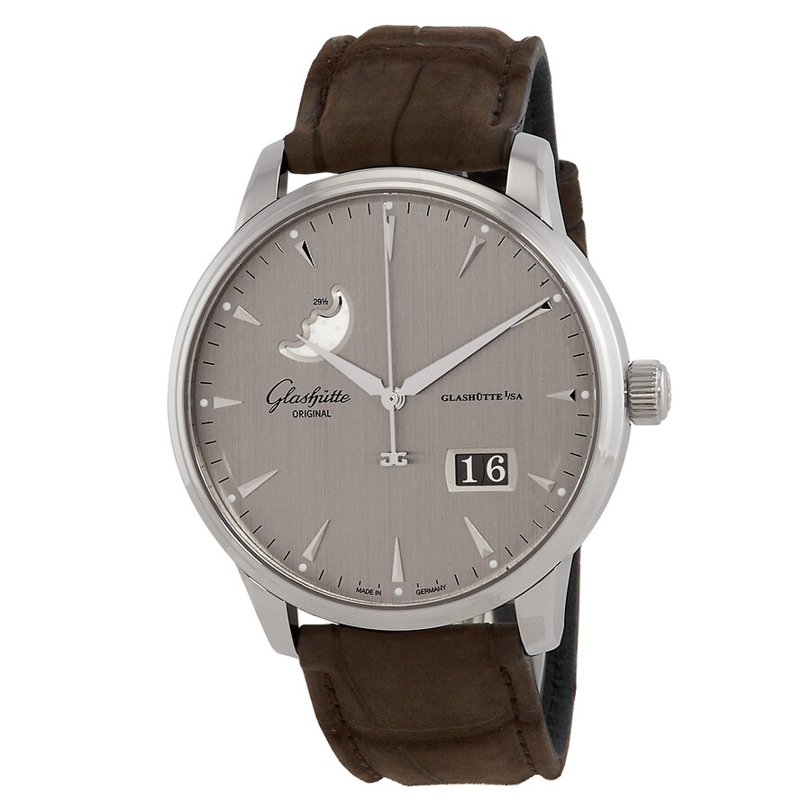 Glashutte Original Glashutte Senator Automatic Grey Dial Men's Watch 1 ...